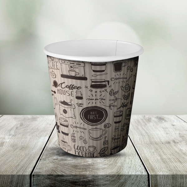 Single Wall Poly Paper Hot Cup - 1000/Case | Nantuk